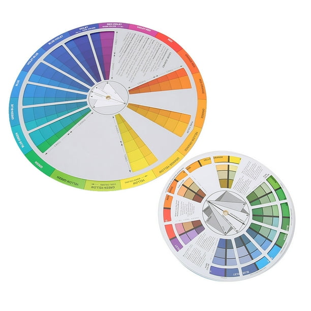Color Wheel Color Wheel Paint Wheel Accessory Painters For Color Mixing ...