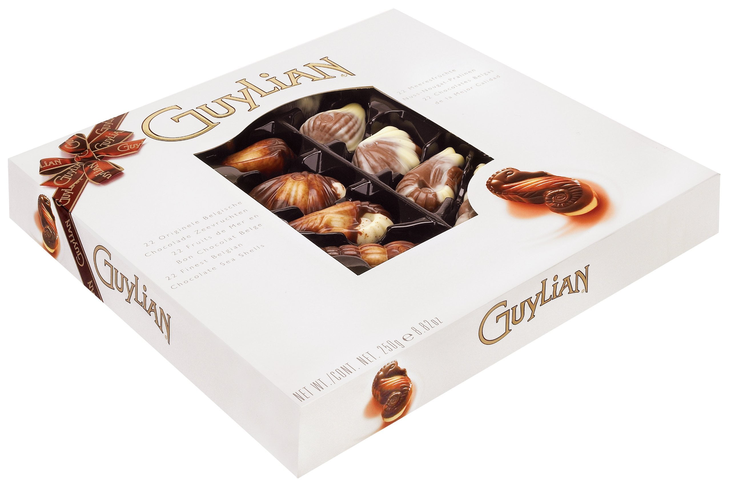 Guylian Belgium Chocolates Seashell Assortment, 8.8-Ounce Gift Boxes ...