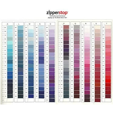 ZipperStop Wholesale Authorized Distributor YKK® Assortment of Colors ...