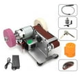Mini Electric Belt Sander DIY Polishing Grinding Machine ...
