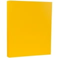 JAM Paper Matte Paper, 8.5 x 11, 32lb, Sun Yellow, 50/Pack - Walmart.com