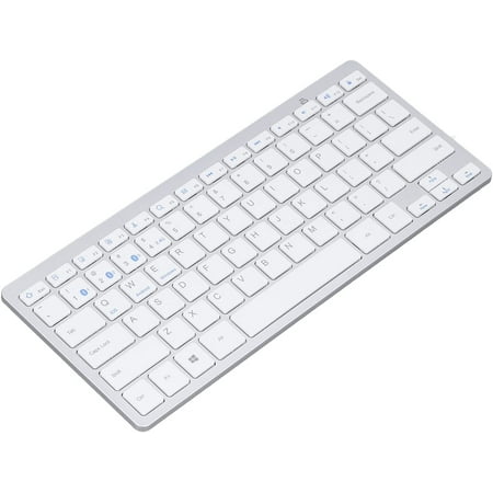 Ultra Slim Bluetooth Keyboard, Multi Device 78 Keys Wireless Bluetooth ...