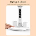 NFTIGB Dual-Head LED Desk Lamp with Cooling Fan, Digital Clock ...