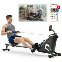 Sunny Health & Fitness Phantom Hydro Electronic Water Rower SF-RW5910 ...