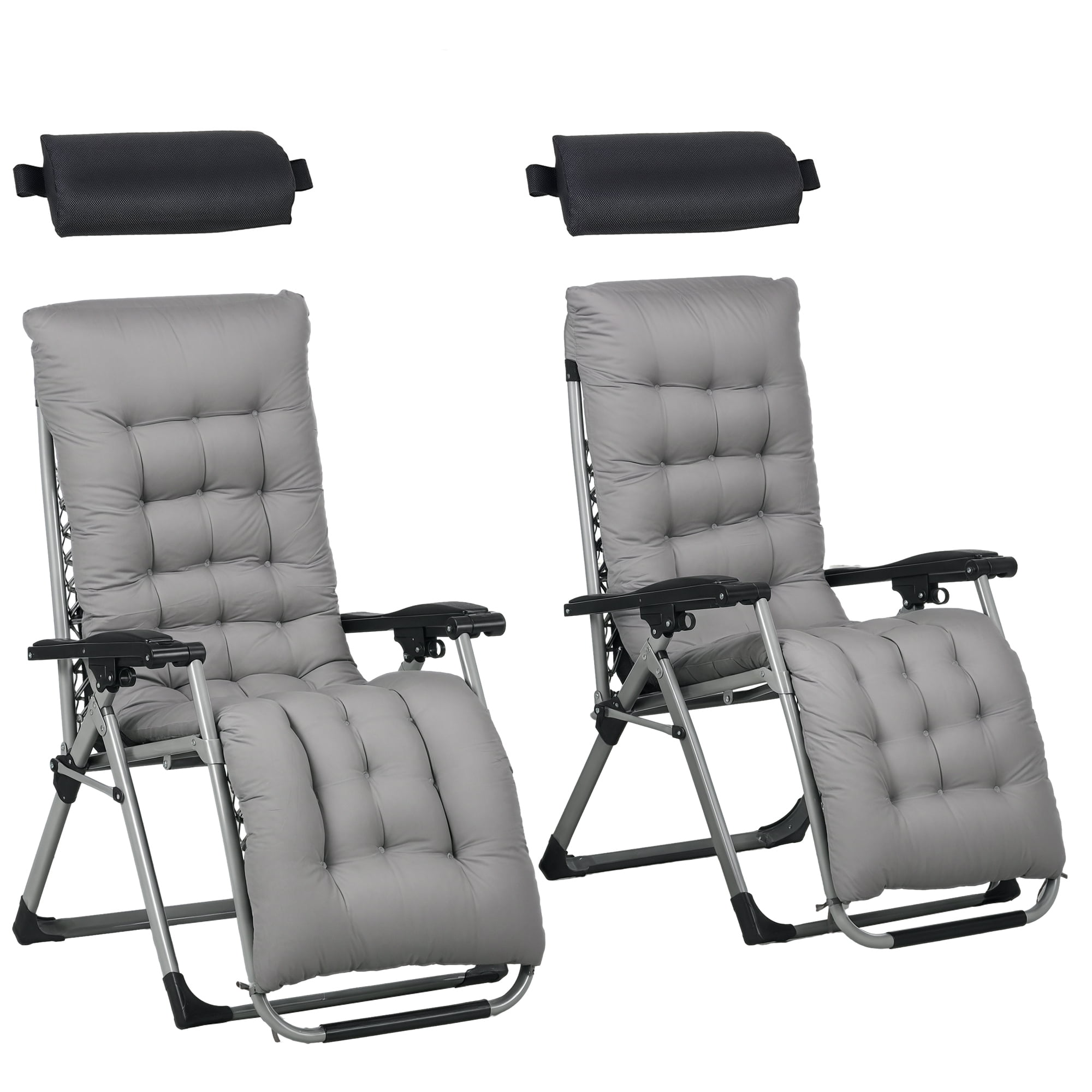 Click here for Outsunny Reclining Zero Gravity Chair  Folding Sun... prices