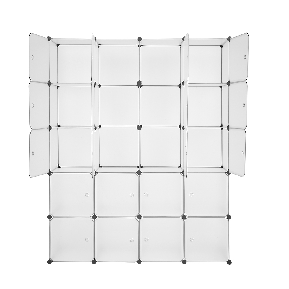 20 Storage Cube Organizer Plastic Cubby Shelving Drawer Unit, DIY ...