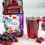 Great Value Cranberry Grape Juice Cocktail, 64 fl oz with Vitamin C ...