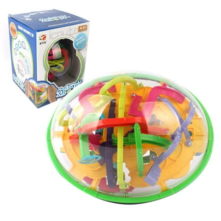 3D Magic Maze Intellect Rolling Ball Puzzle Labyrinth Ball Spherical ...