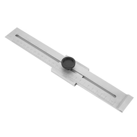 Accuracy:0.1mm Sliding Marker Ruler Sliding Ruler Edge Hardening Square ...