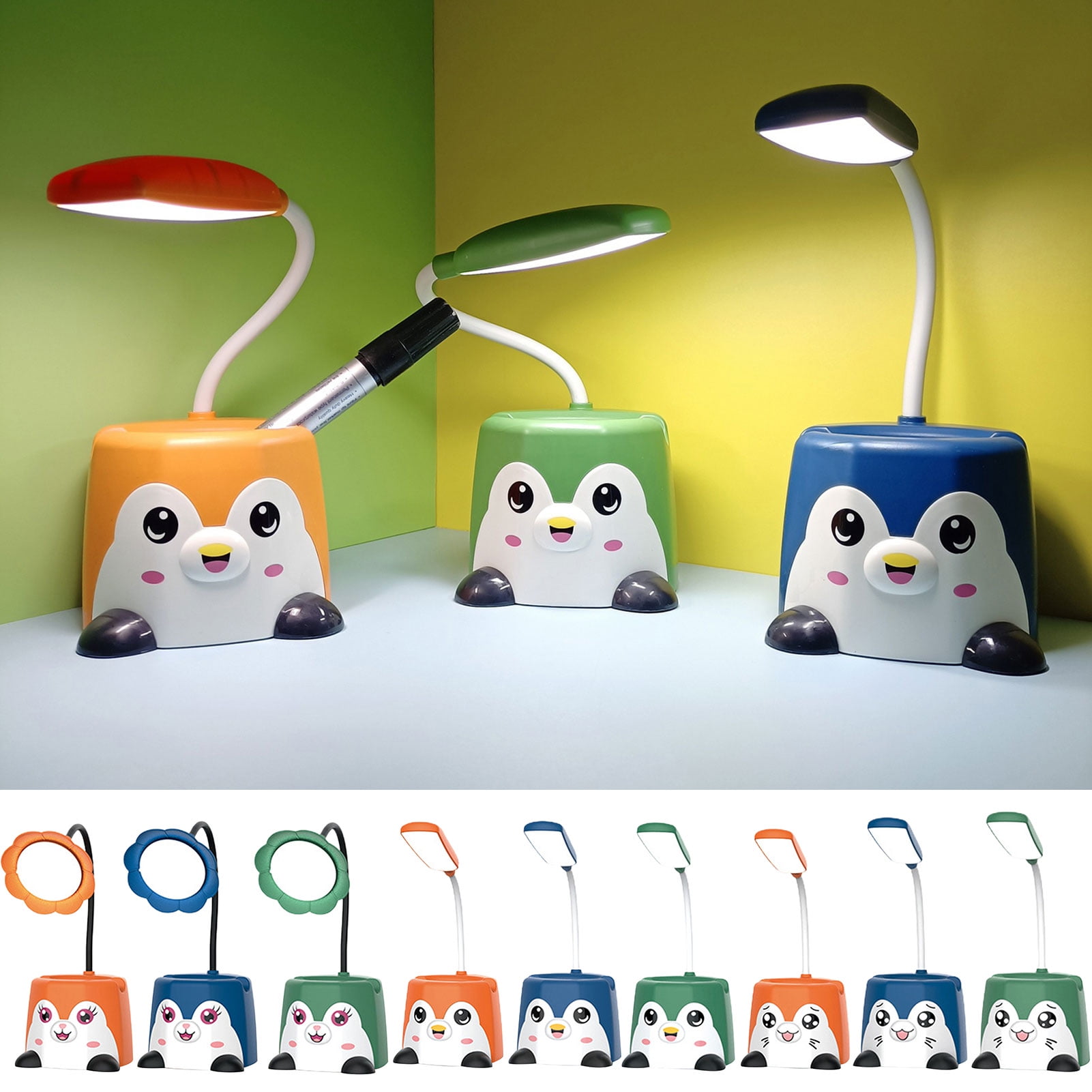 Sunjoy Tech Desk Lamp Cartoon Shape Flicker Free Flexible Hose Design ...