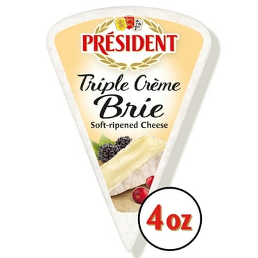 President 8oz Camembert Soft-Ripened Cheese, Creamy and Mild, 6 Pack ...