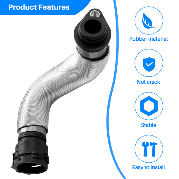11537572159 Radiator Coolant Hose Water Pipe for X1 Z4 E88 E87 E82 ...