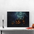 Northlight LED Jack-O-Lantern Halloween Canvas Wall Art Decor 15.75 x ...