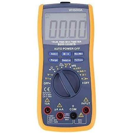 Multimeter WH5000A Magnet Digital Multimeter 5999 Counts Auto Range ...