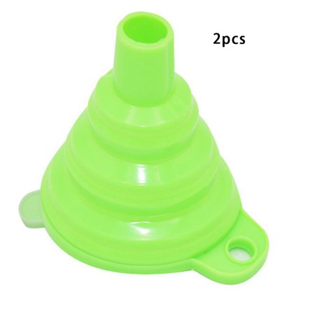 Silicone Folding Funnel Silicone Folding Telescopic Long Neck Funnel ...