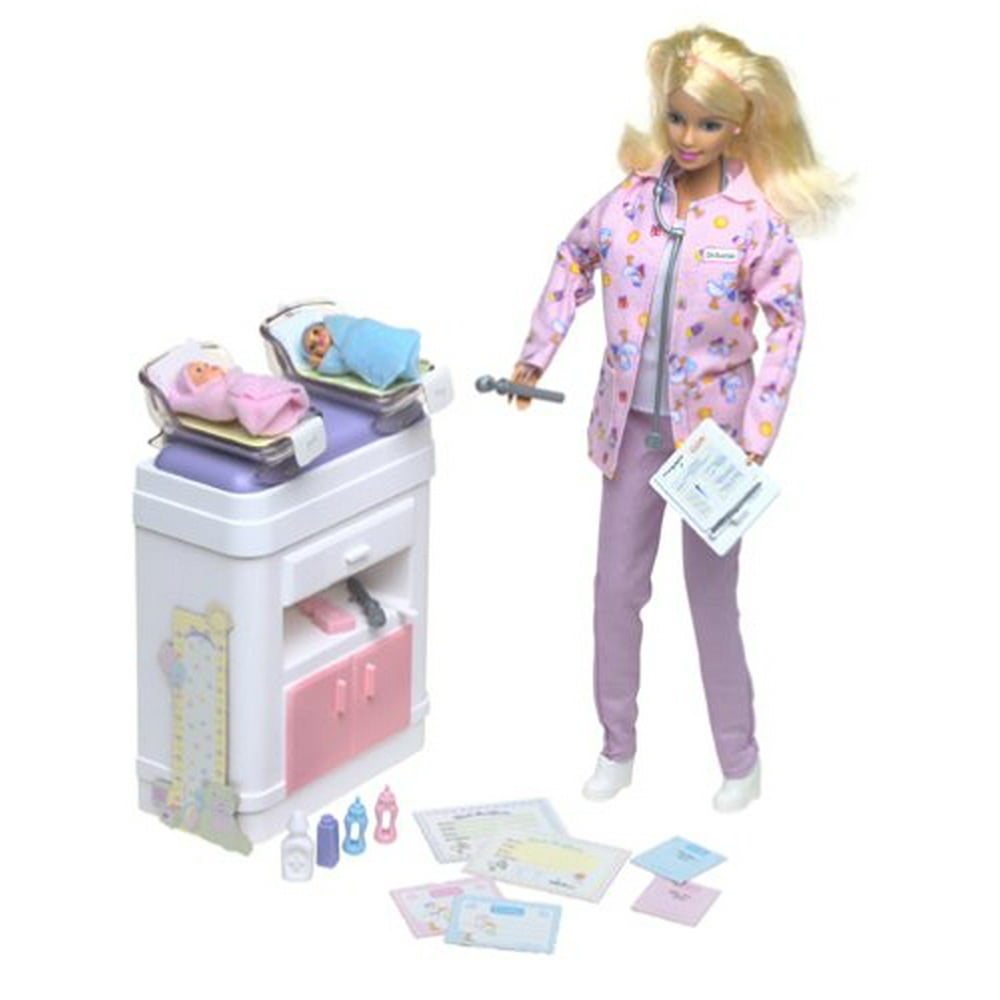 Happy Family: Baby Doctor Barbie - Walmart.com - Walmart.com