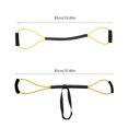 Yoga Resistance 8 Shaped Rubber Gym Fitness Chest Expander Tubing Pull ...