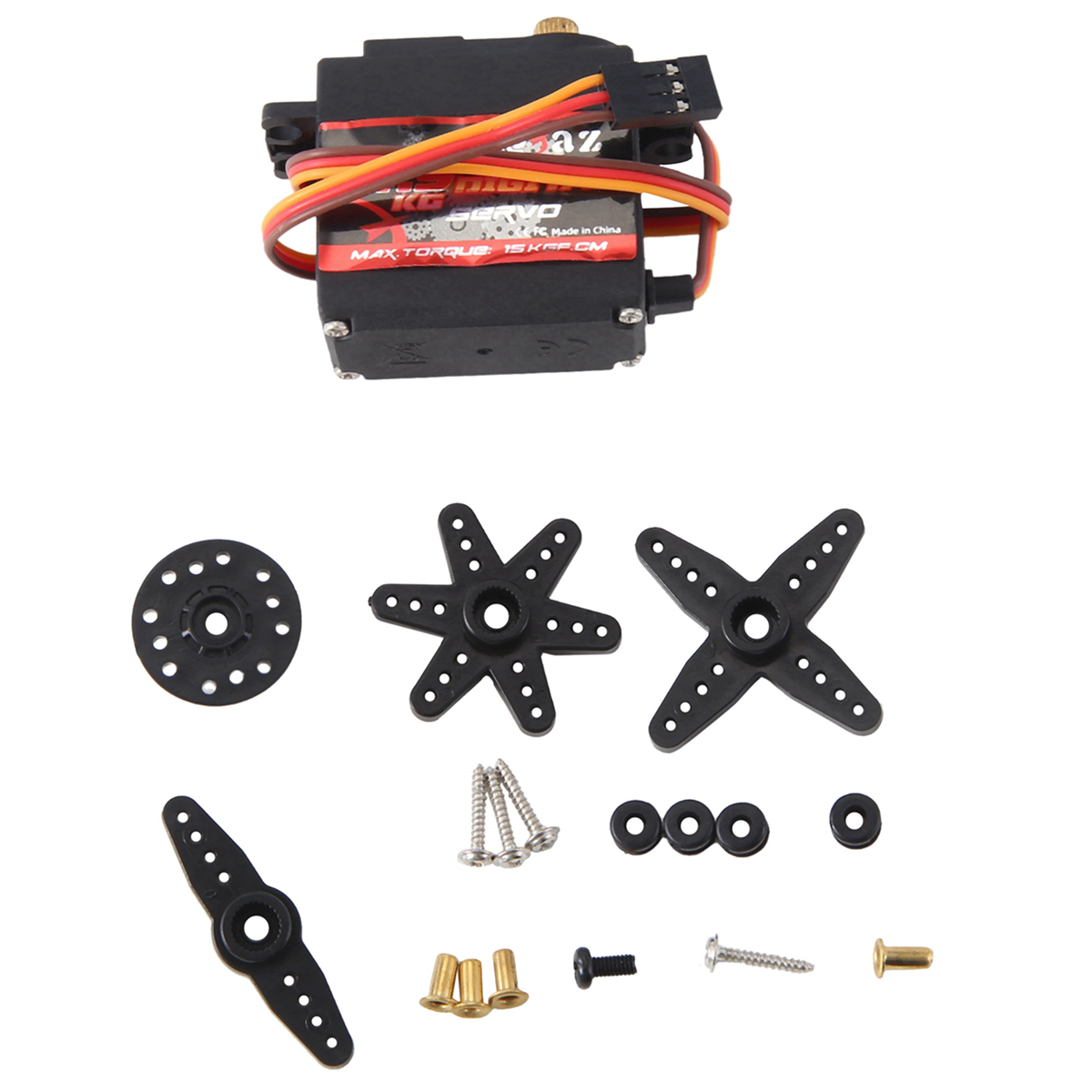 14.5KG Servos Digital MG-995 MG996 Servo All Metal Gear for JR Car RC ...