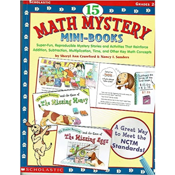 Pre-Owned 15 Math Mystery Mini-books, 9780439199438, 0439199433 ...