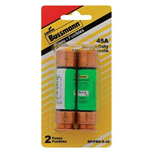 Bussman BP/FRN-R-45 45 Amp 250Vac Non-Indicating Dual-Element Time ...