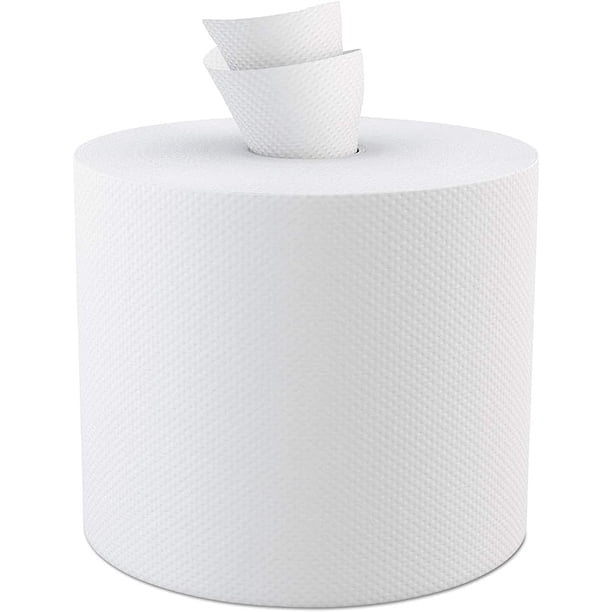 Center Pull Paper Towels, 6 Rolls, 2 Ply, White, 600 Sheets - Walmart.ca