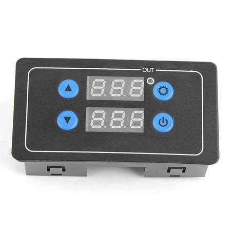 Adjustable Cycle Timer Relay, Dual Digital Display Easy Use Adjustable ...