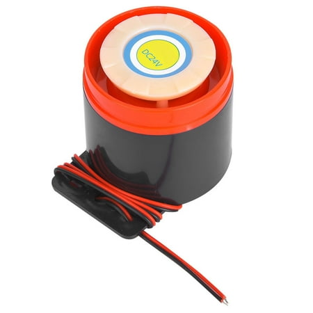DC 24V 110dB Active Buzzer Alarm Beeper With Wire For DIY Electronics ...