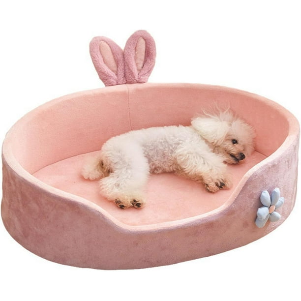 XYCCA Cute Pet Bed Detachable Small Dogs Bed Cat Bed Basket for Indoor ...