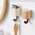Adhesive Wall Hook, Cute Cartoon Heavy-Duty Stick-On Wall Hook, No ...