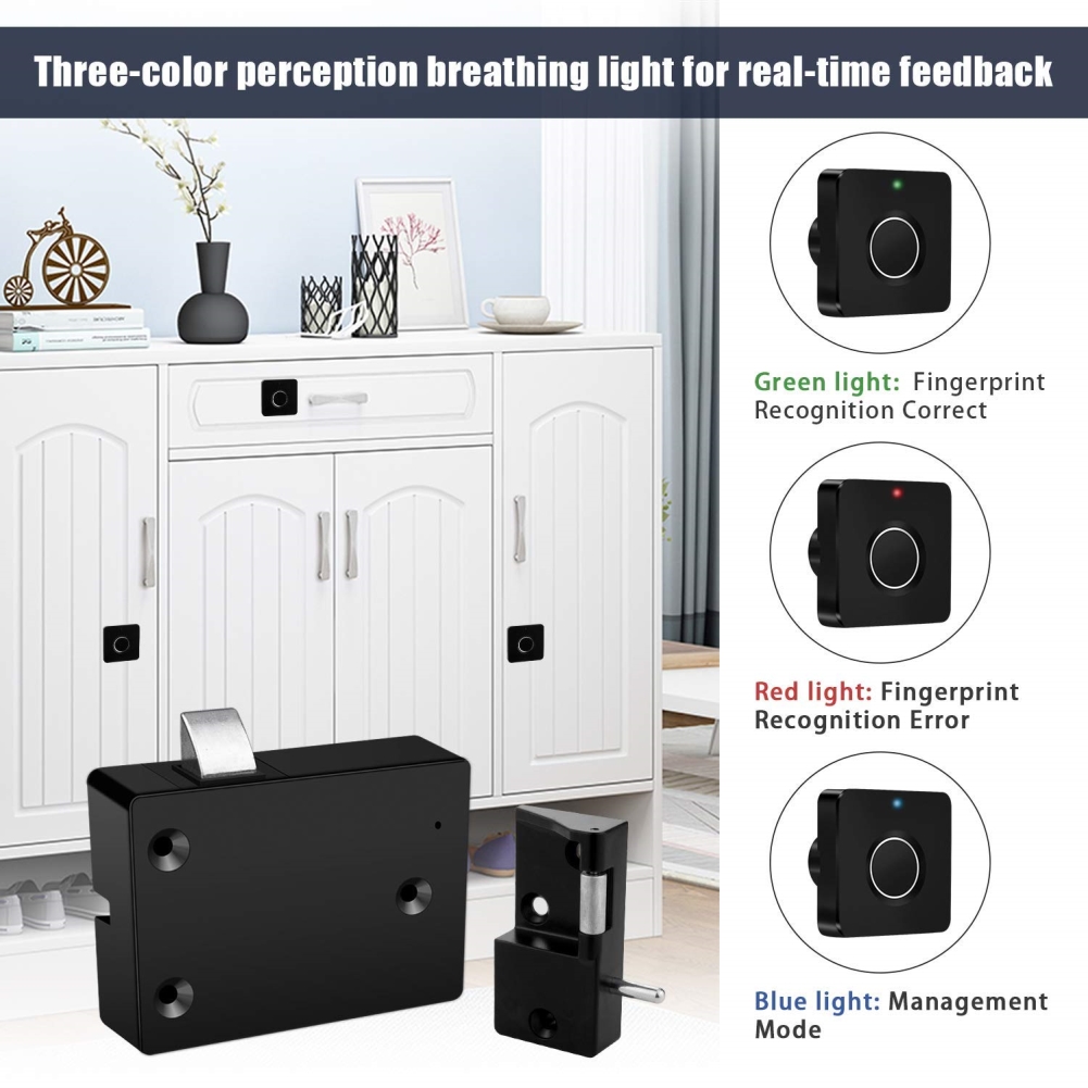 Biometric Cabinet Lock Kit | Cabinets Matttroy