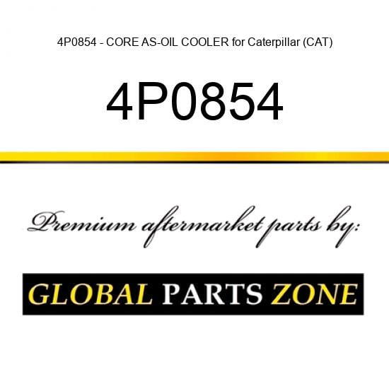 4P0854 - CORE AS-OIL COOLER for Caterpillar (CAT) - Walmart.com