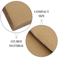 BESTYASH 30Pack Corrugated Cardboard Sheets Khaki Thick Lightweight ...