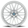 BEYERN MESH 20X8.5 5X120 30ET 74.1CB SILVER W/ MIRROR CUT LIP WHEEL ...