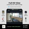 Home Zone Security 1080p HD Outdoor Triple-Head Smart Floodlight Camera ...
