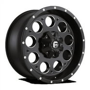 Fuel 1PC Aluminum Rim D686 VENGEANCE 20X10in Matte Black Double Dark ...