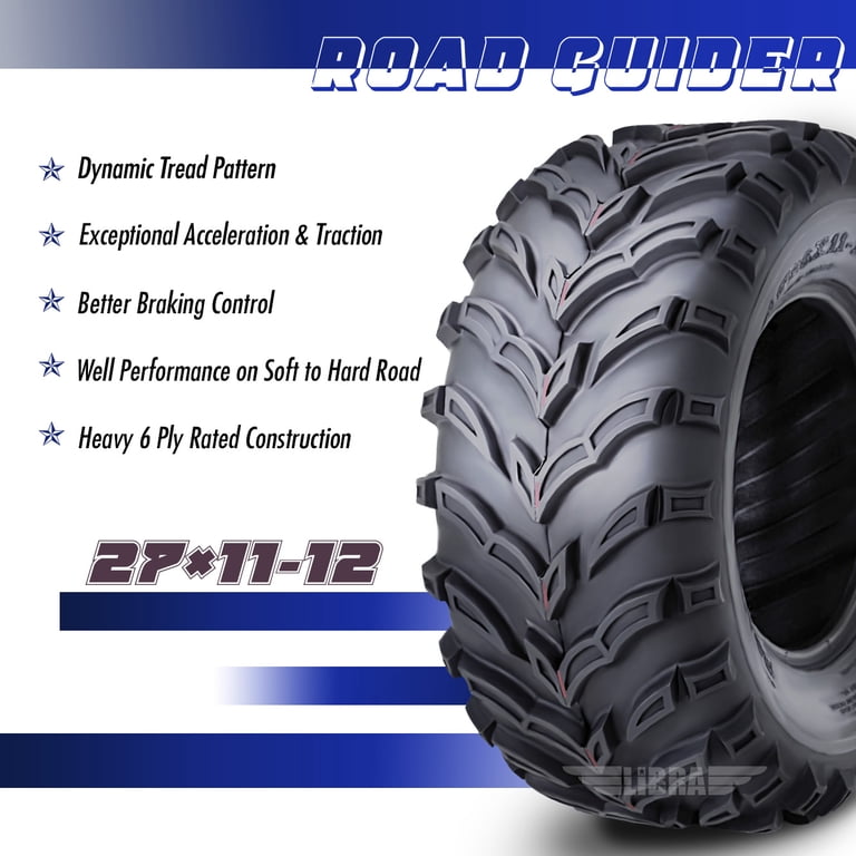 SunF 27x10-12 27x10x12 ATV UTV All Terrain Tire 6 PR A050 (Pair Of 2 ...