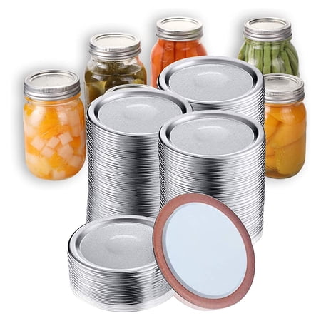 Canning Lids Metal Sealing Jar Lids Jar Lid; Replacement Replacement ...
