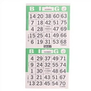 American Games Disposable Bingo Cards - 2 Cards/Sheet, 10 Sheets/Book ...