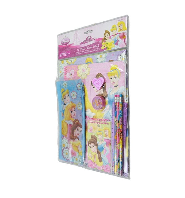 Stationery Set - Disney - Princess 11 pcs Value Pack School Supply ...