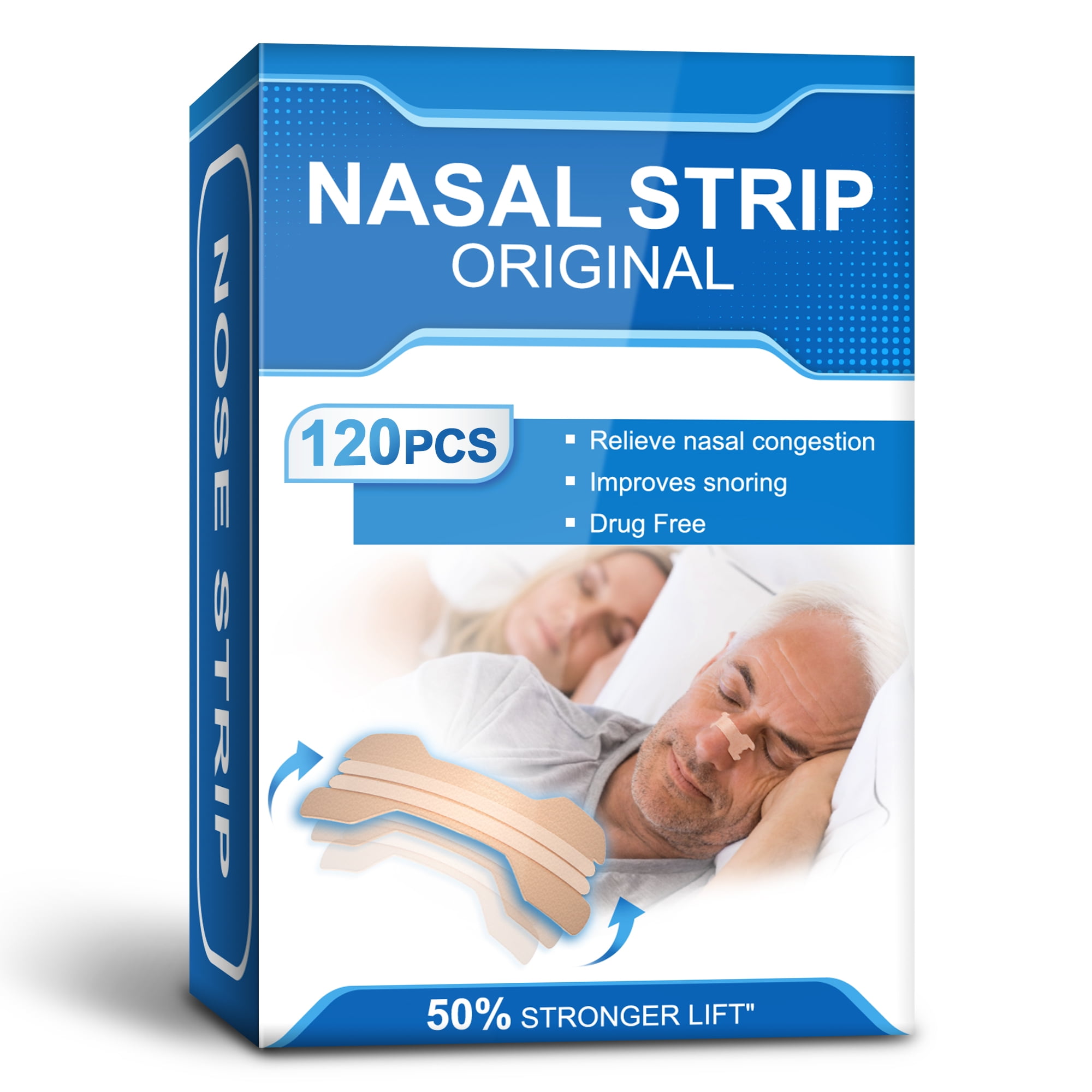 120 Pcs Medihealer Original Nasal Stripstan Nasal Stripsreduce Snoring And Relieve Nasal