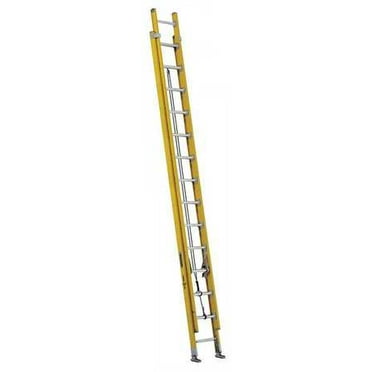 Louisville Ladder FE3228 28 ft. Fiberglass Extension Ladder, Type IA ...