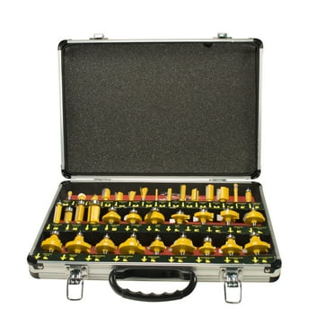 Yonico Mitered Drawer Front Moulding Router Bit - 1/2" Shank - 16165 ...