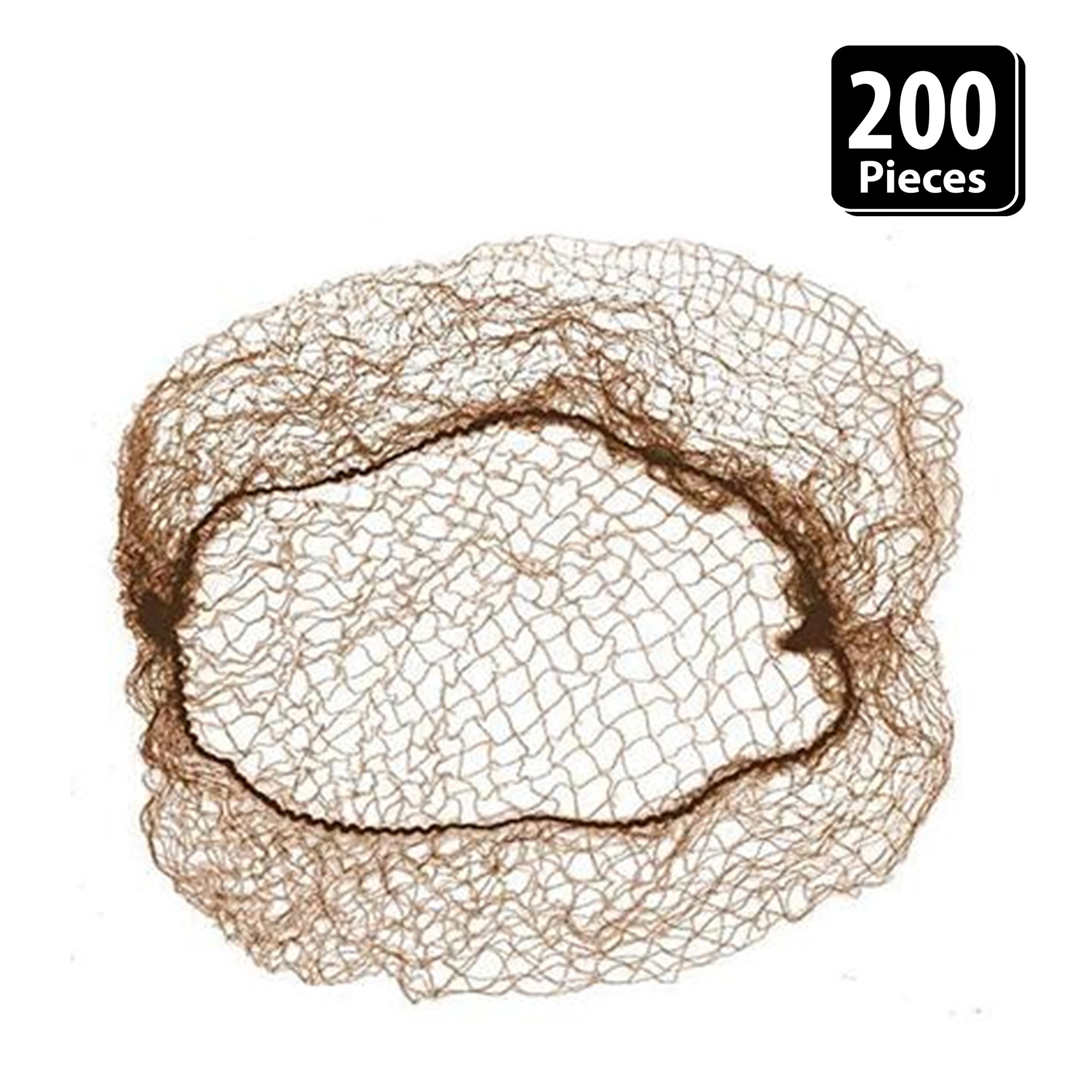 Popular Life Slim Net Durable and Invisible Light Brown Hair Nets, Fits ...