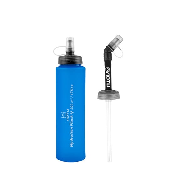 Pava Frasco blando de TPU, botella de agua plegable para deportes ...