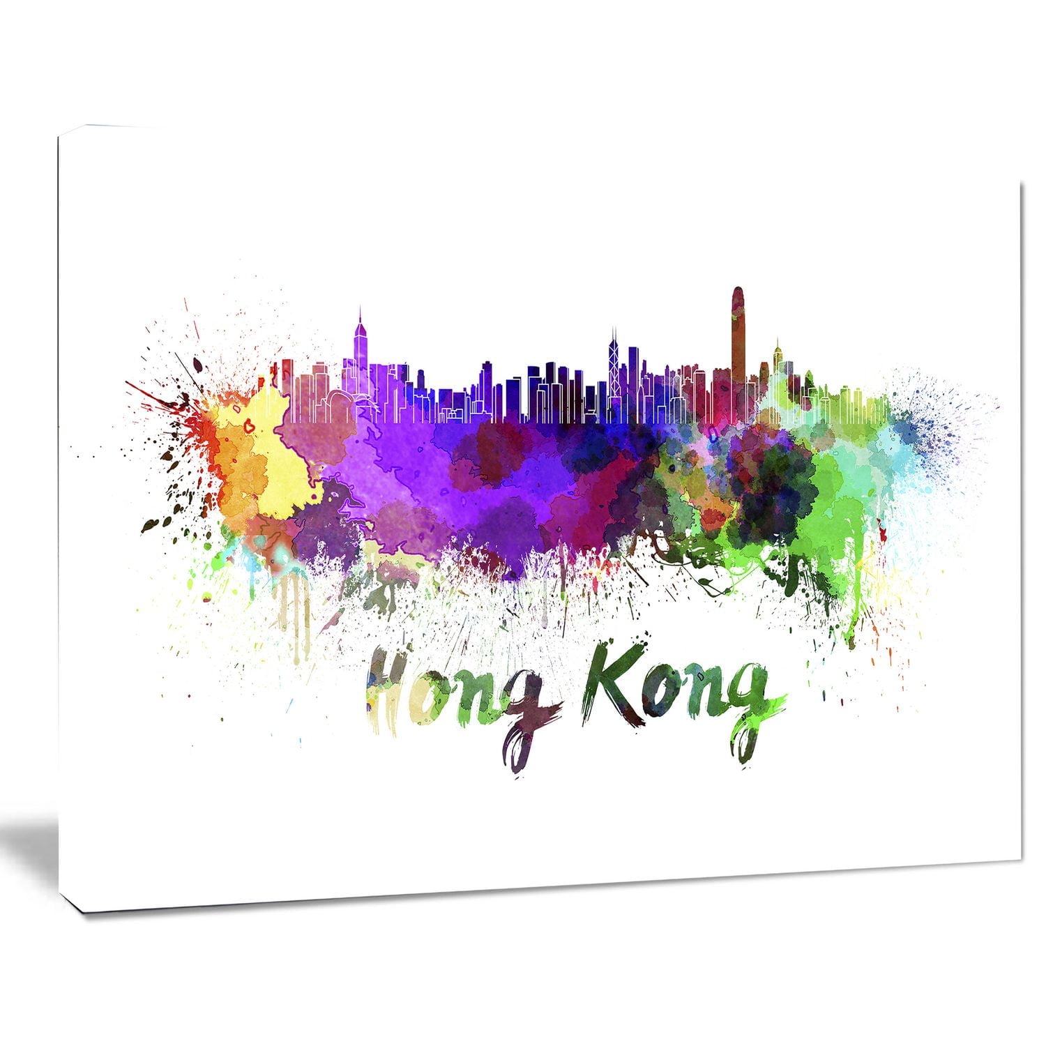 Click here for Designart Design Art Hong Kong Skyline Canvas Prin... prices
