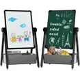 Art Easel for Kids, Double Sided Kids Easel Drawing Board, Whiteboard ...