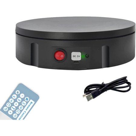 Remote Turntable, Professional 360 Degree Photography Turntable for ...