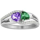 Keepsake Personalized Family Jewelry My All Birthstone Women's Ring available in Sterling Silver ...