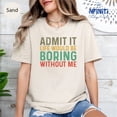 CLOTEX Funny Saying T-Shirt, Admit It Tee, White 2XL - Walmart.com