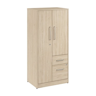 Acme Cargo Wardrobe Armoire with 1 Door in Gunmetal - Walmart.com